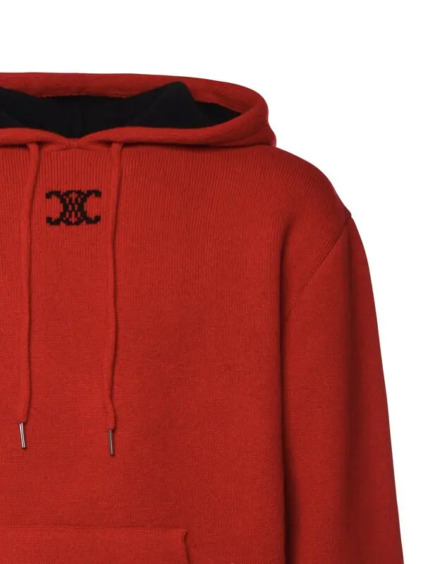 Celine Hooded Sweater In Cashmere