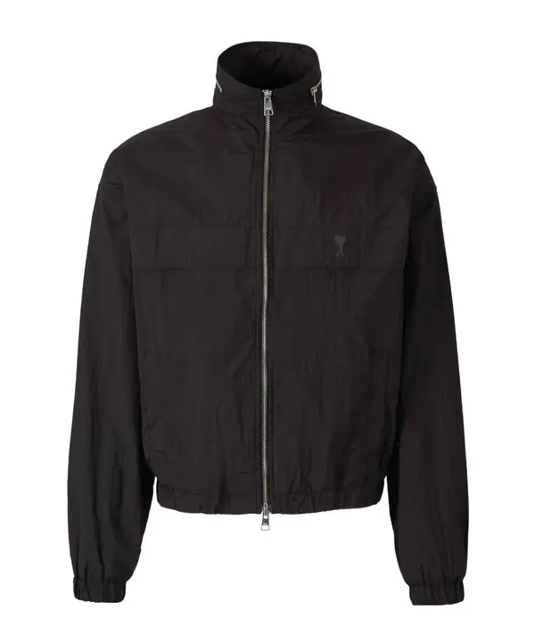 Ami De Coeur Pocket Windbreaker - Black