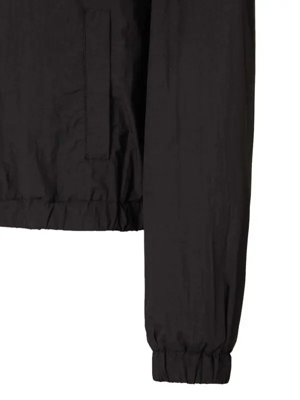 AMI Paris Logo Printed Zip-up Jacket