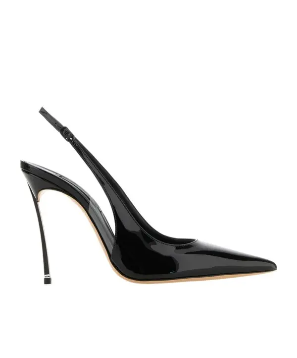 Casadei Superblade Slingback Pumps - Black