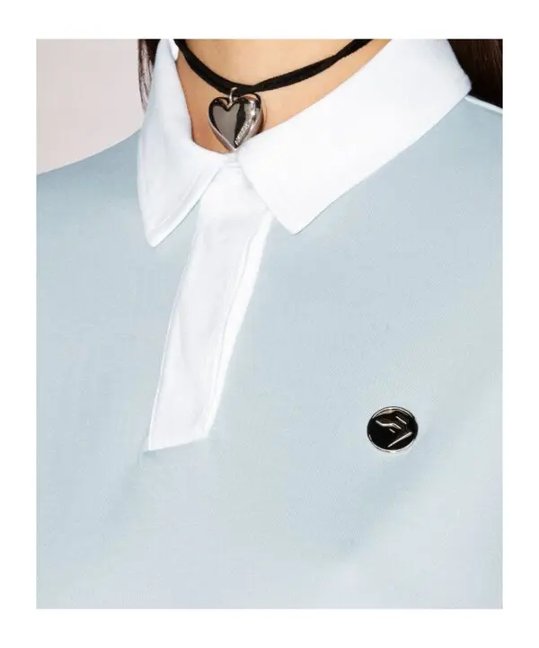 AMBUSH Logo Plaque Long Sleeved Polo Shirt