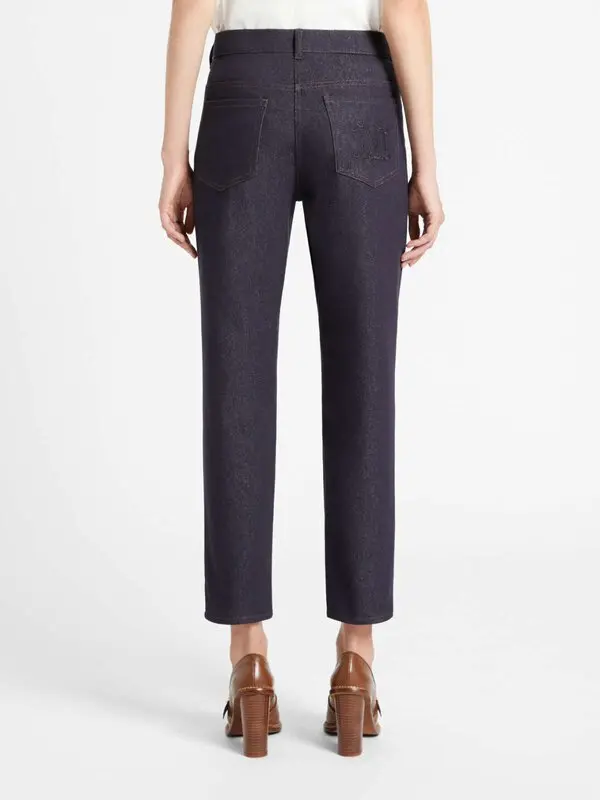 Max Mara Navy Blue Slim Jeans