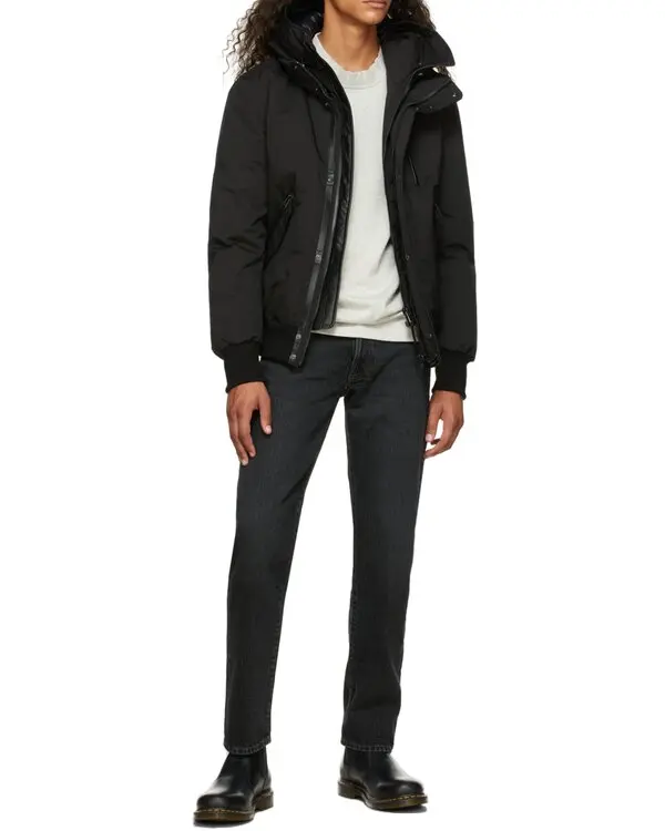 Mackage Dixon Down Jacket With Hood - Black