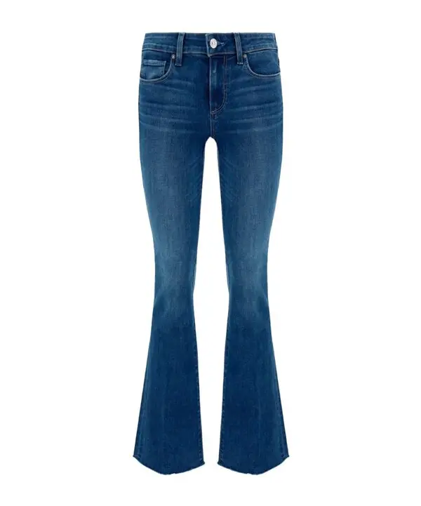 Paige Bootcut Cotton-blend Jeans