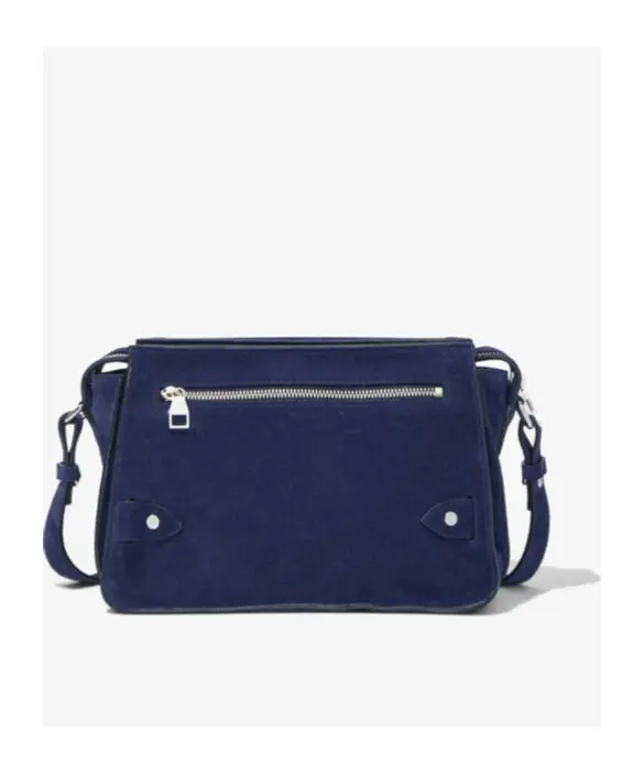 Proenza Schouler Beacon Suede Saddle Bag