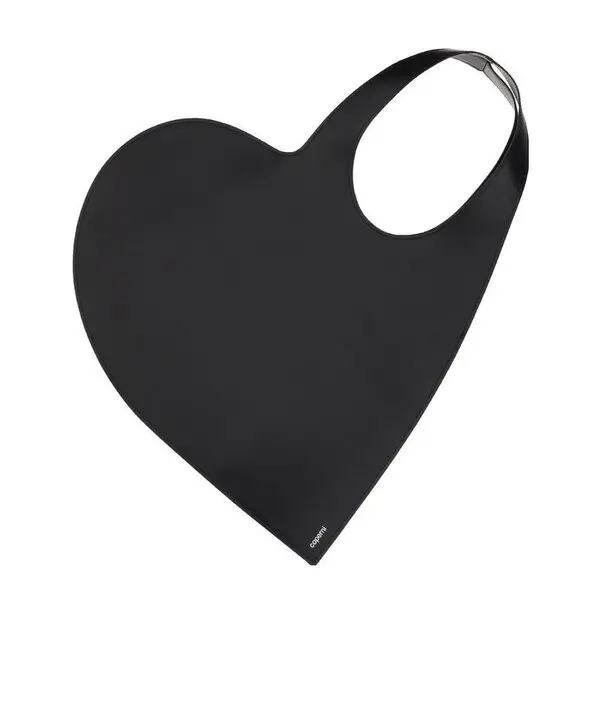 Coperni Heart Tote Bag - Black