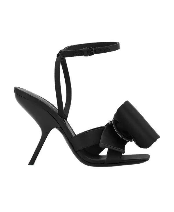 FERRAGAMO Asymmetrical Bow High-heeled Sandals