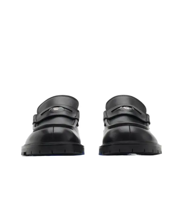 Burberry Rogue Slip-on Loafers With Equestrian Knight Design