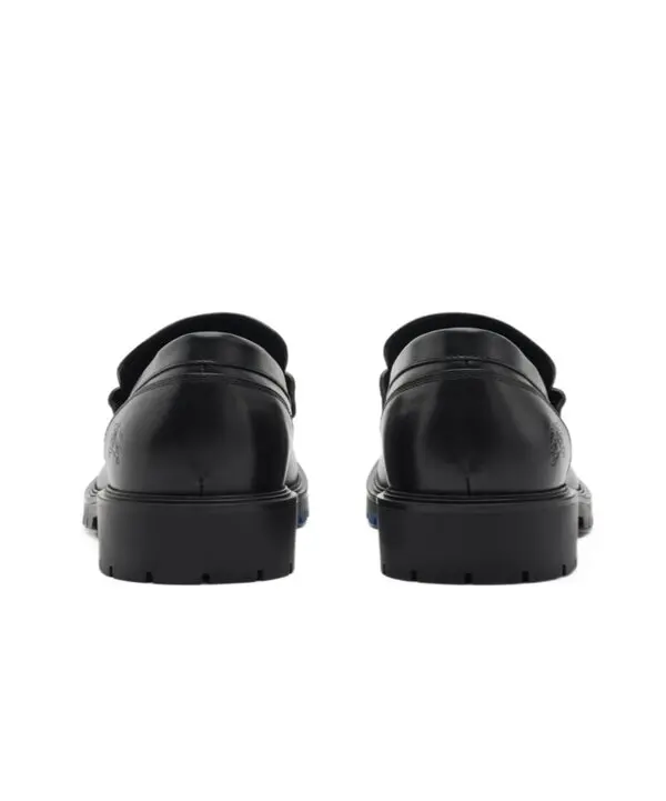 Burberry Rogue Slip-on Loafers With Equestrian Knight Design