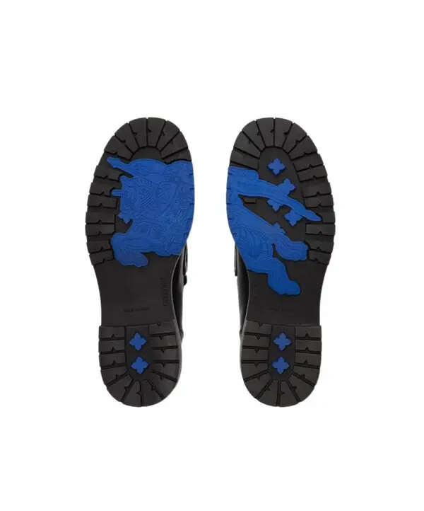 Burberry Rogue Slip-on Loafers With Equestrian Knight Design