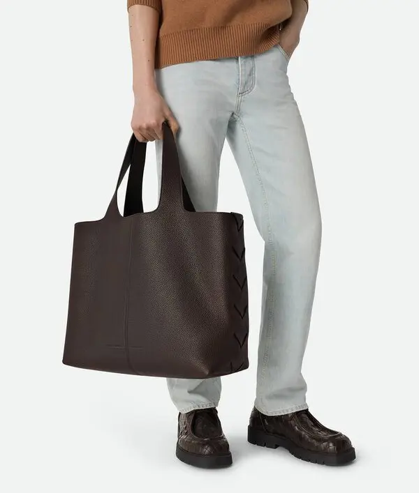 Bottega Veneta Large Diago Tote - Black