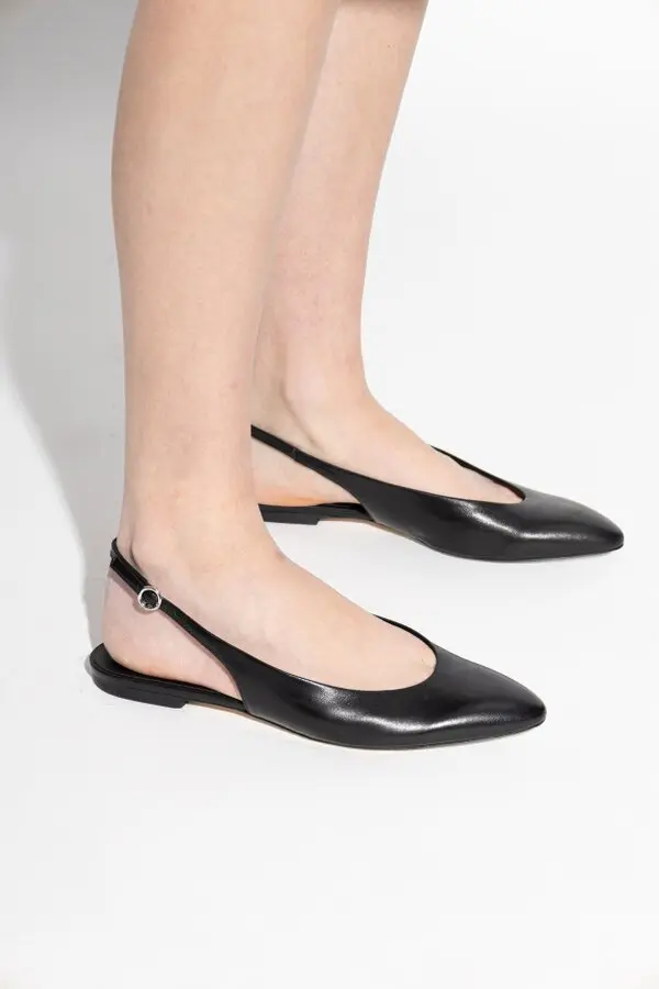 AeydĒ Amelia Slingback Flats - Black