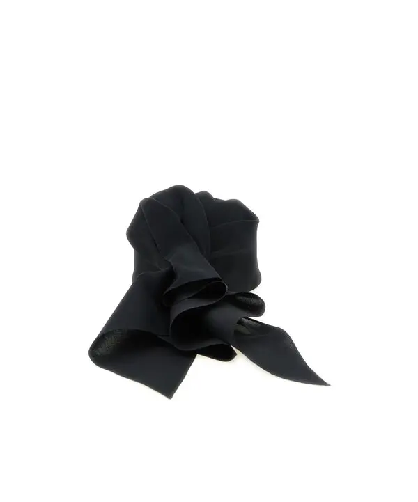 Balenciaga Draped Detail Baseball Cap