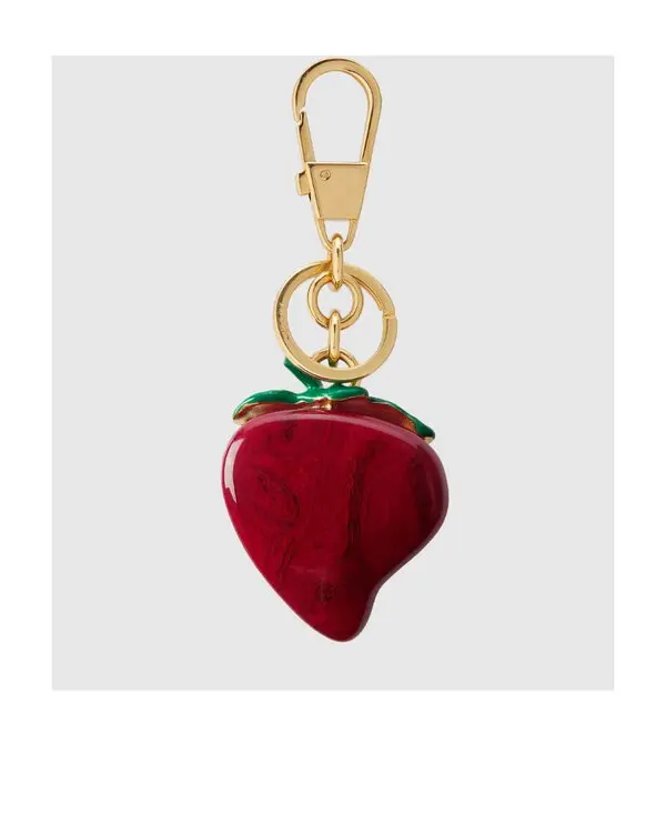 Gucci Bee Strawberry Keychain
