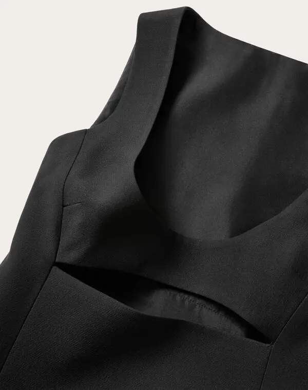 Valentino Garavani Cut-out Sleeveless Dress