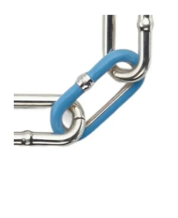 Bottega Veneta Sterling Silver Enamel Chain Bracelet