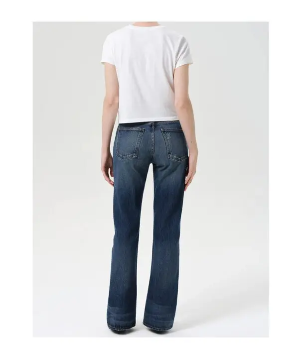 AGOLDE Kick Boot High-rise Bootcut Jeans - Blue
