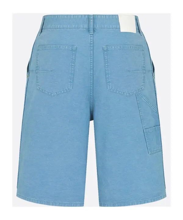 Dior Logo Embroidered Bermuda Shorts