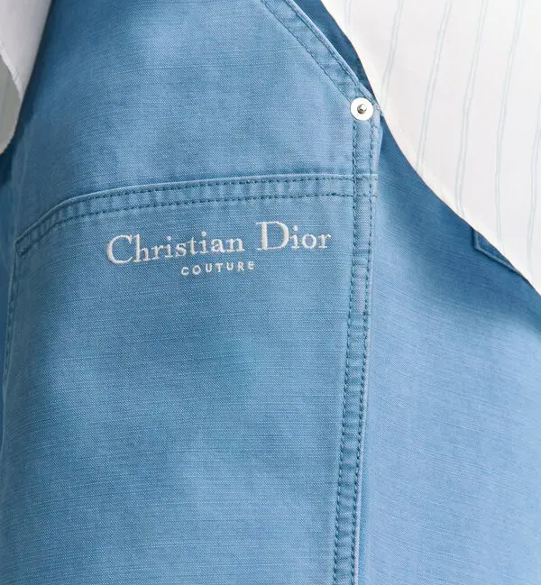 Dior Logo Embroidered Bermuda Shorts