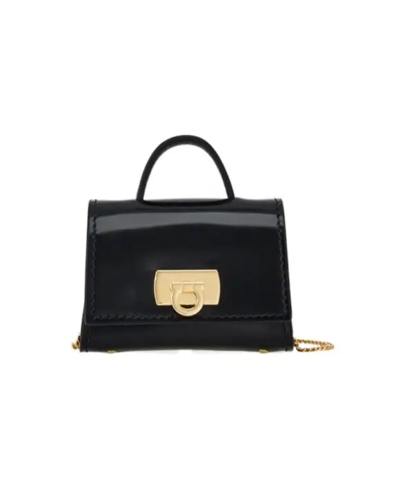 FERRAGAMO Airpods Pro Case - Black