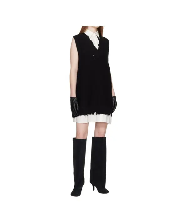 MAISON MARGIELA Square Toe Slouch Boots