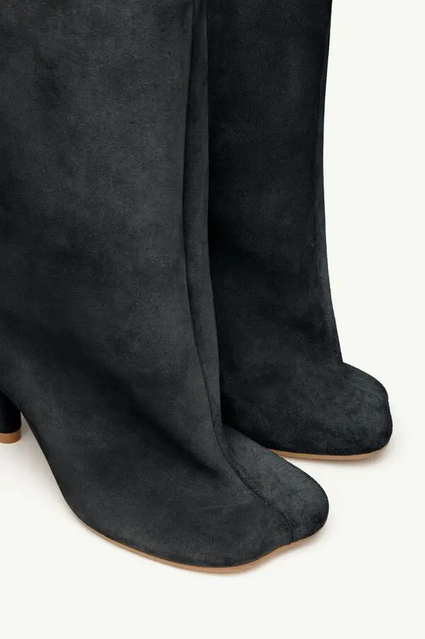 MAISON MARGIELA Square Toe Slouch Boots