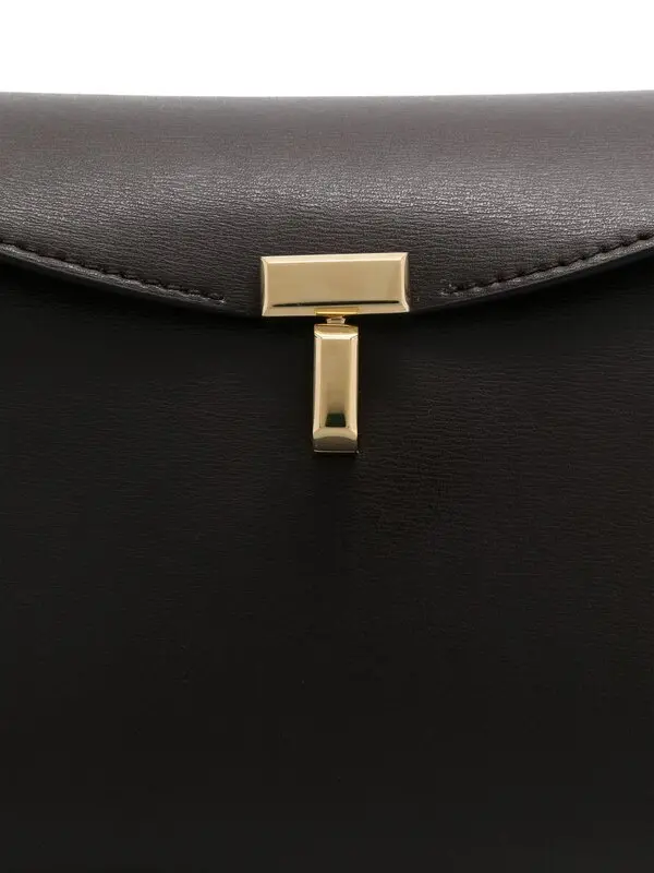 TOTEME T-lock Clutch Bag - Cedar Brown