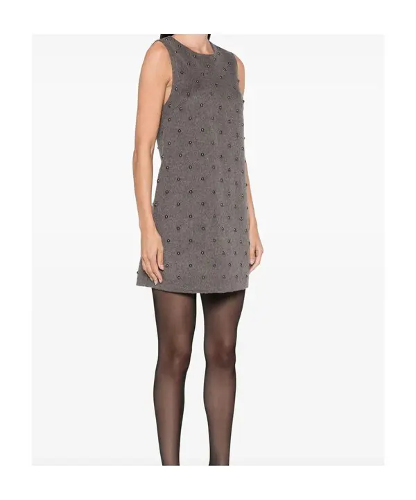P.a.r.o.s.h Embellished Sleeveless Dress