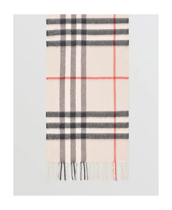 Burberry The Classic Check Scarf - White