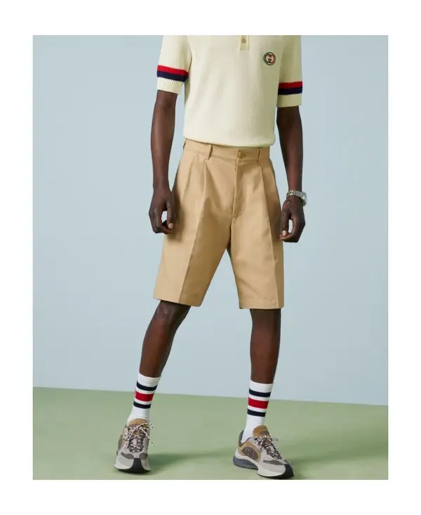 Gucci Pleated Front Shorts