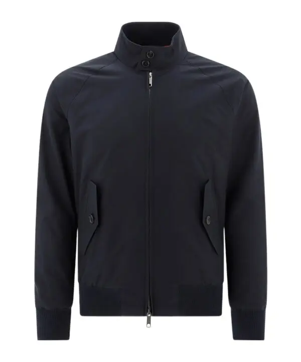 BARACUTA G9 Harrington Bomber Jacket - Black