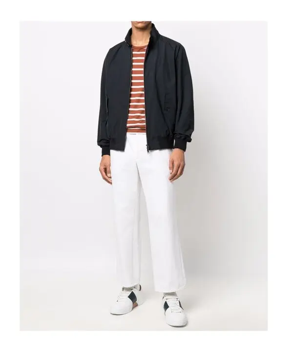 BARACUTA G9 Harrington Bomber Jacket - Black