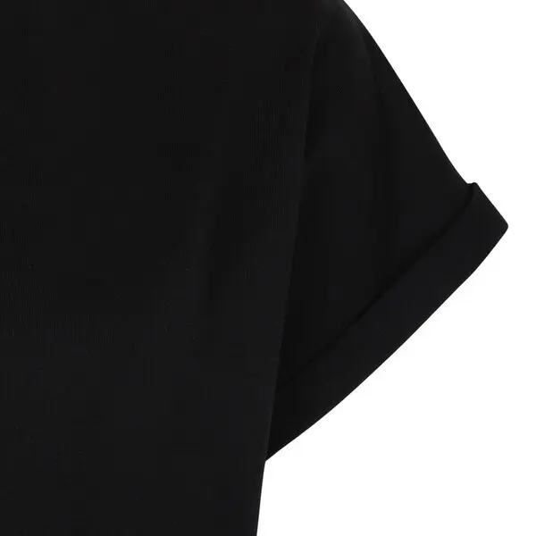Balmain Logo Embroidered Cropped T-shirt