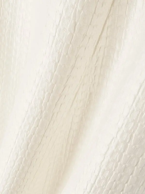 Alaïa Low Rise Mid-length Skirt With Slit Detail