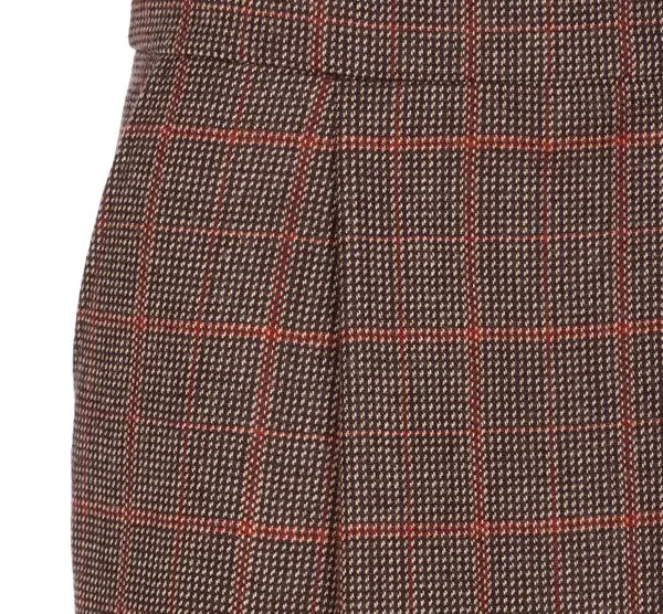 Chloé Plaid Skirt