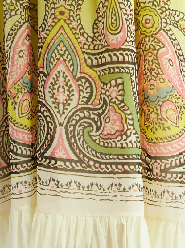 Etro Gradient Paisley Print Maxi Dress