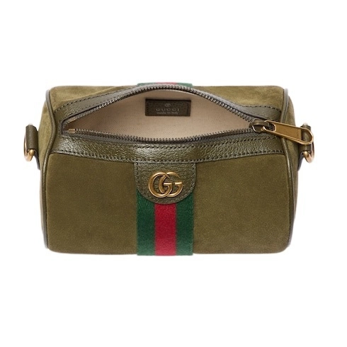 Gucci Ophidia Mini Handbag - Dark Green