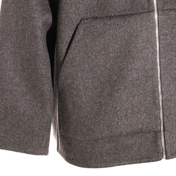 Bottega Veneta Hooded Double Face Zipped Jacket - Black