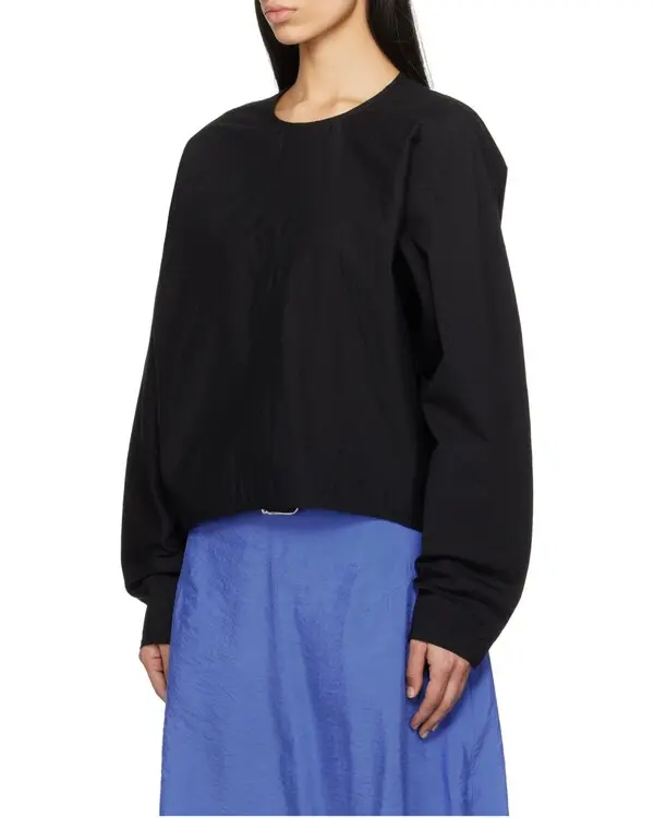 TOTEME Batwing Sleeve Blouse With Pleated Details