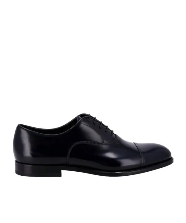 DOUCAL'S York Cap-toe Oxford - Black