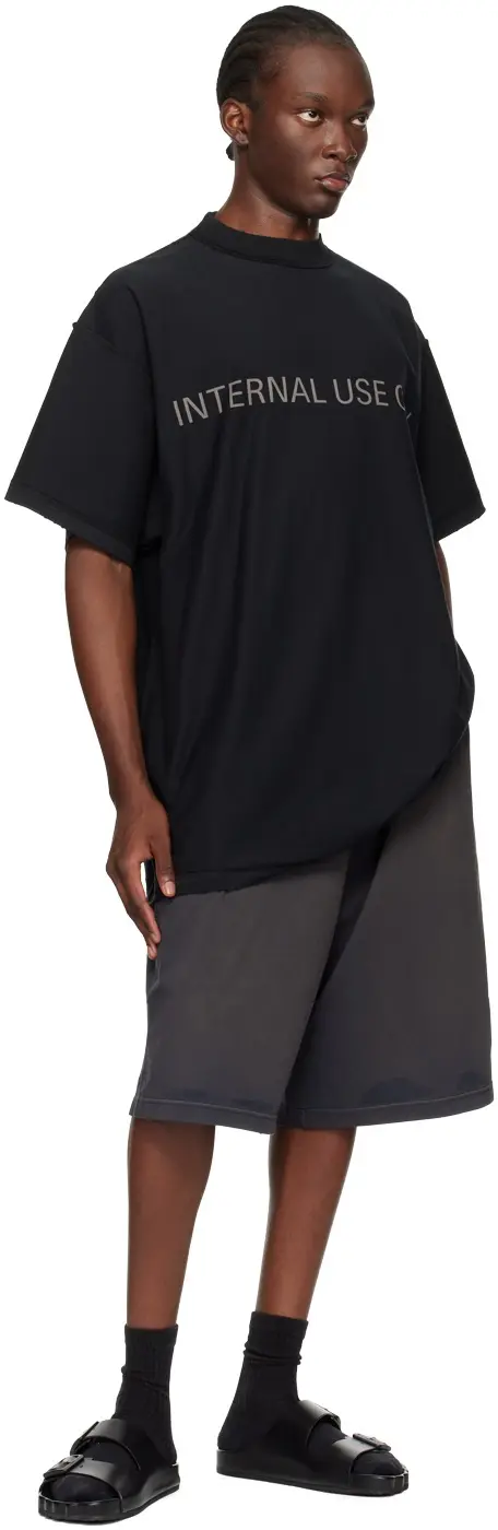 Balenciaga Internal Use Only Crewneck T-shirt