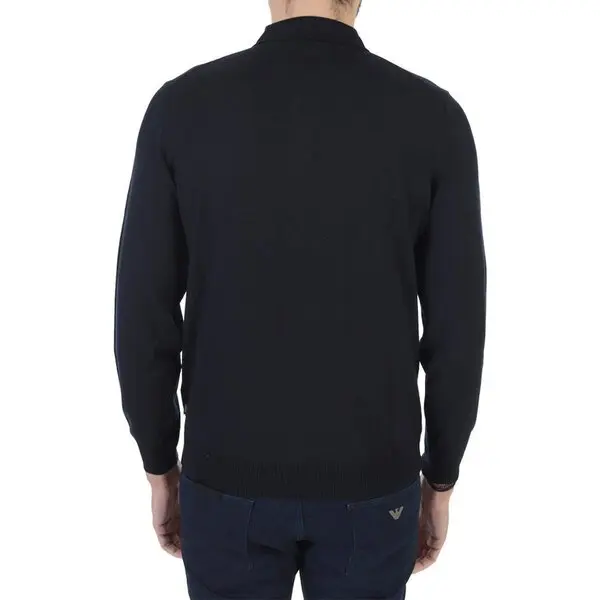 Hugo Boss Long-sleeved Polo Shirt - Black