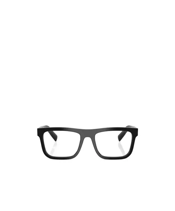 Prada Rectangle Frame Eyeglasses - Black