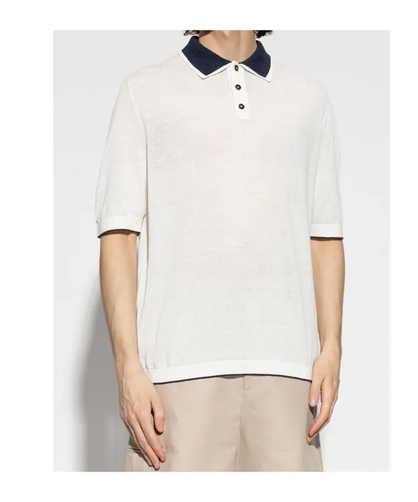 Eleventy Short-sleeved Polo Shirt