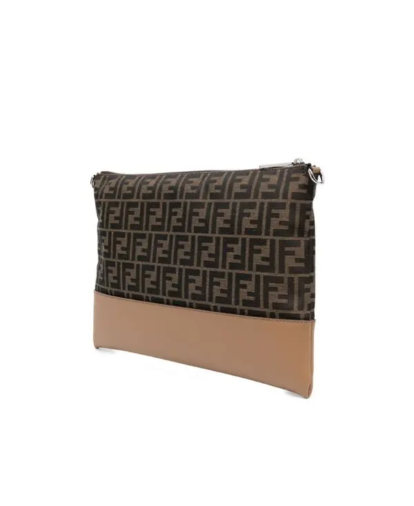 Fendi Ff Motif Medium Clutch Bag