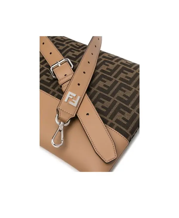 Fendi Ff Motif Medium Clutch Bag