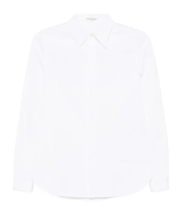 Saint Laurent Cotton Shirt - White