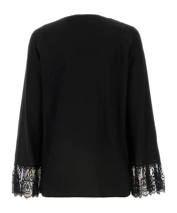 Chloé Lace Cuff Blouse