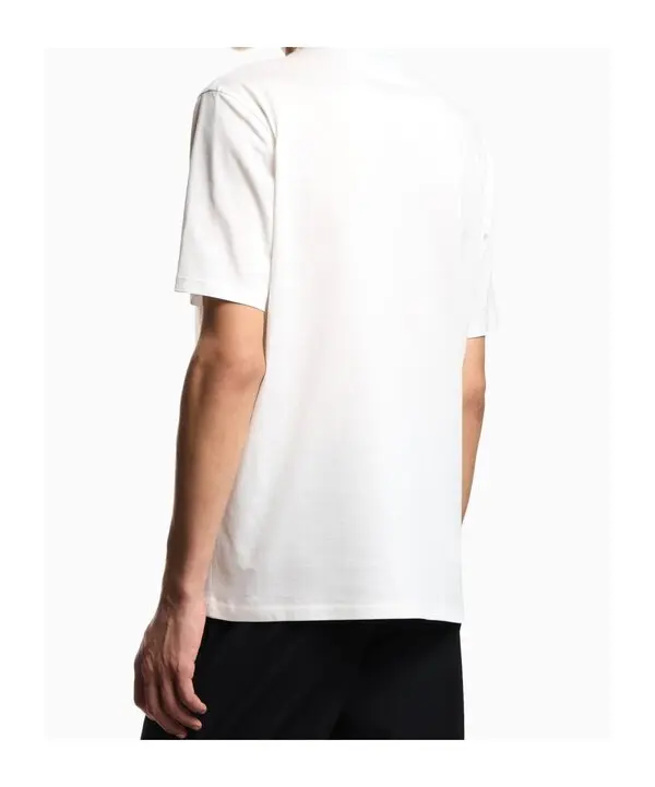 Emporio Armani Short-sleeved Crewneck T-shirt - White