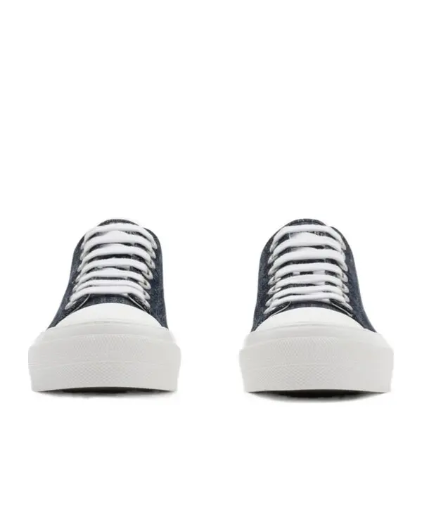 Burberry Checked Lace-up Low-top Sneakers
